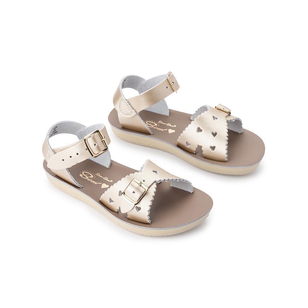 Sun-San Sweetheart Gold Kids – Salt Water Sandals AU